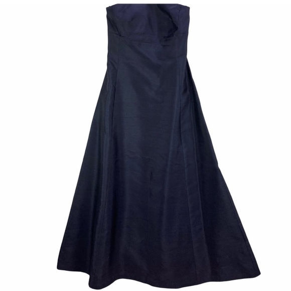 Lauren Ralph Lauren | Dresses | Lauren By Ralph Lauren Navy Blue Raw ...